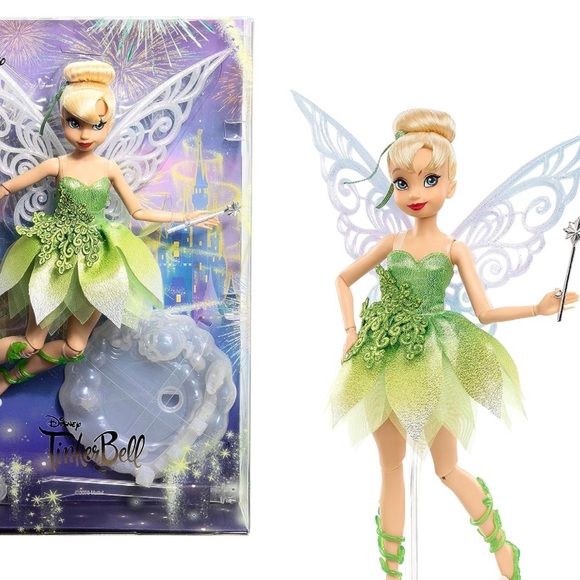 Mattel | Accents | Mattel Tinker Bell Doll With Wings To Celebrate ...